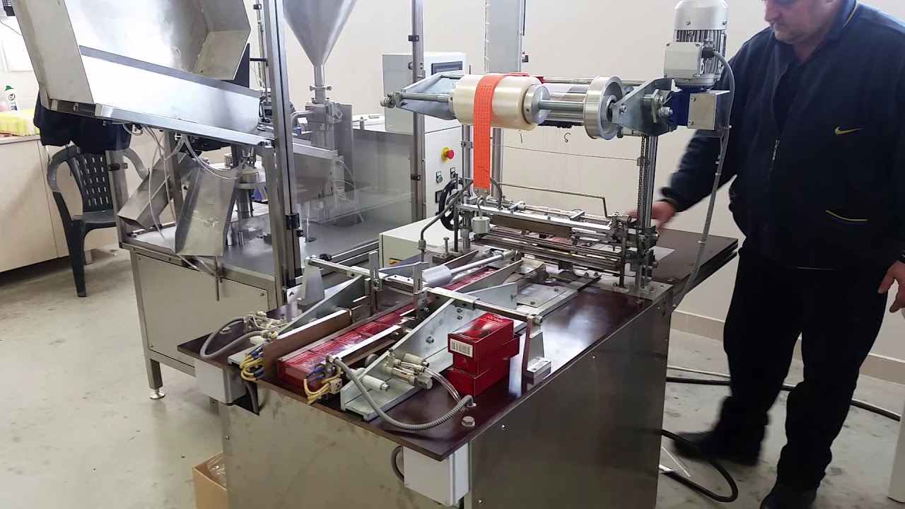 OVERWRAPPING PACKAGING MACHINES for box - YouTube
