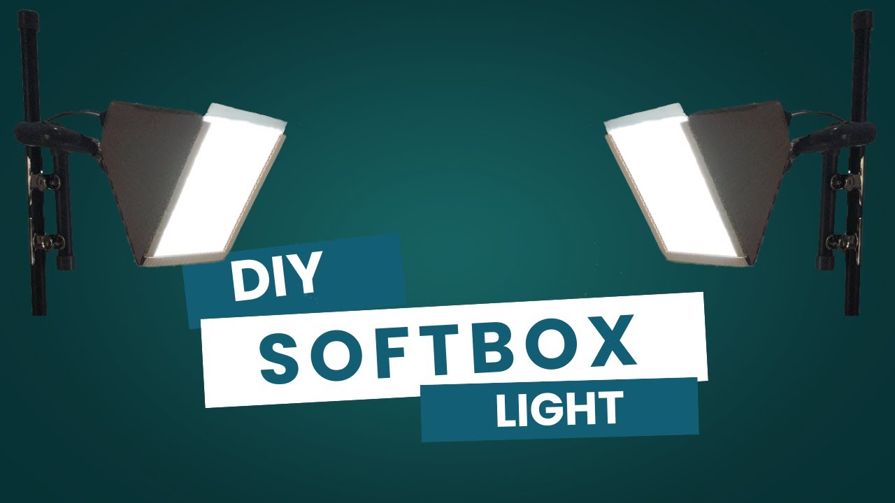 Make DIY softbox light easily for videography and photography ...