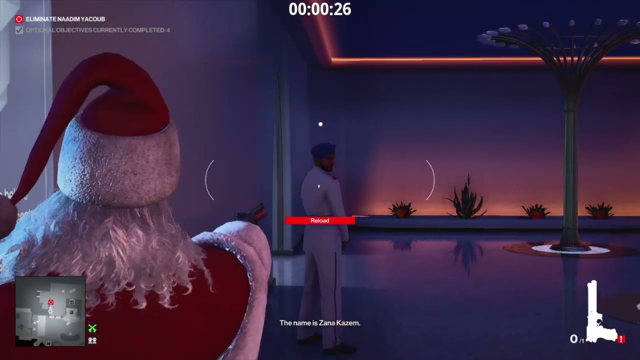 HITMAN 3 - Dubai - The Man With The Golden Gun (0:44) - YouTube