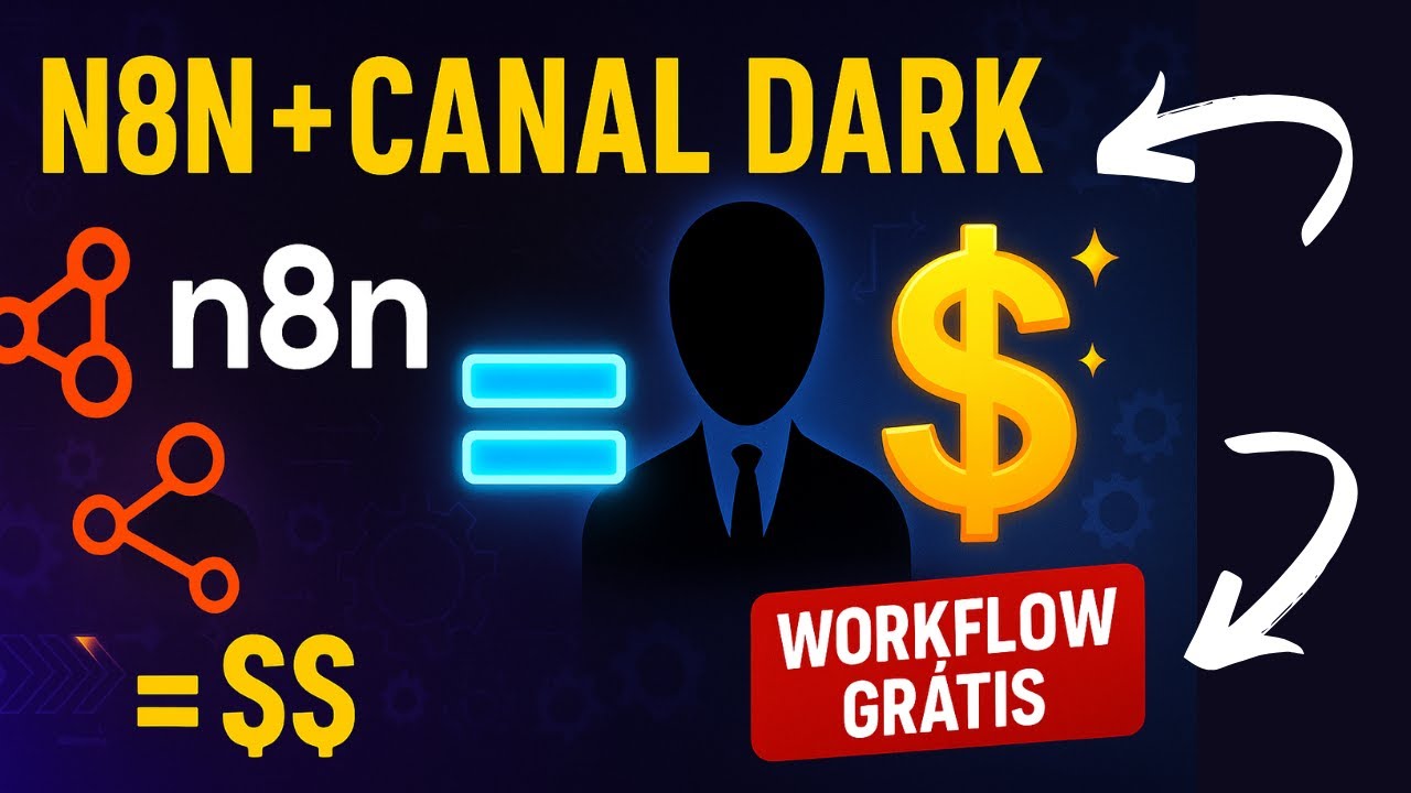 Workflow N8N Para Canal Dark, Gere Vídeos Automáticos E Escale Seu Canal - YouTube