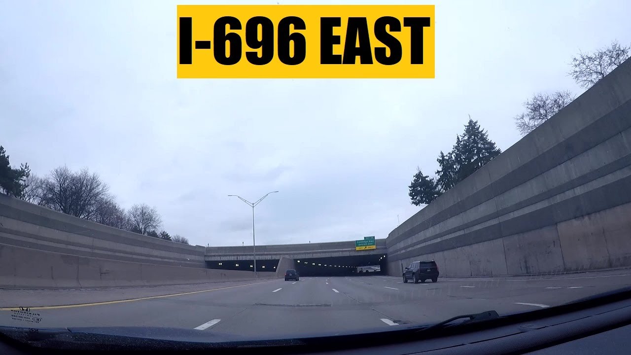 Driving with Scottman895: I-696 East | MICHIGAN - YouTube