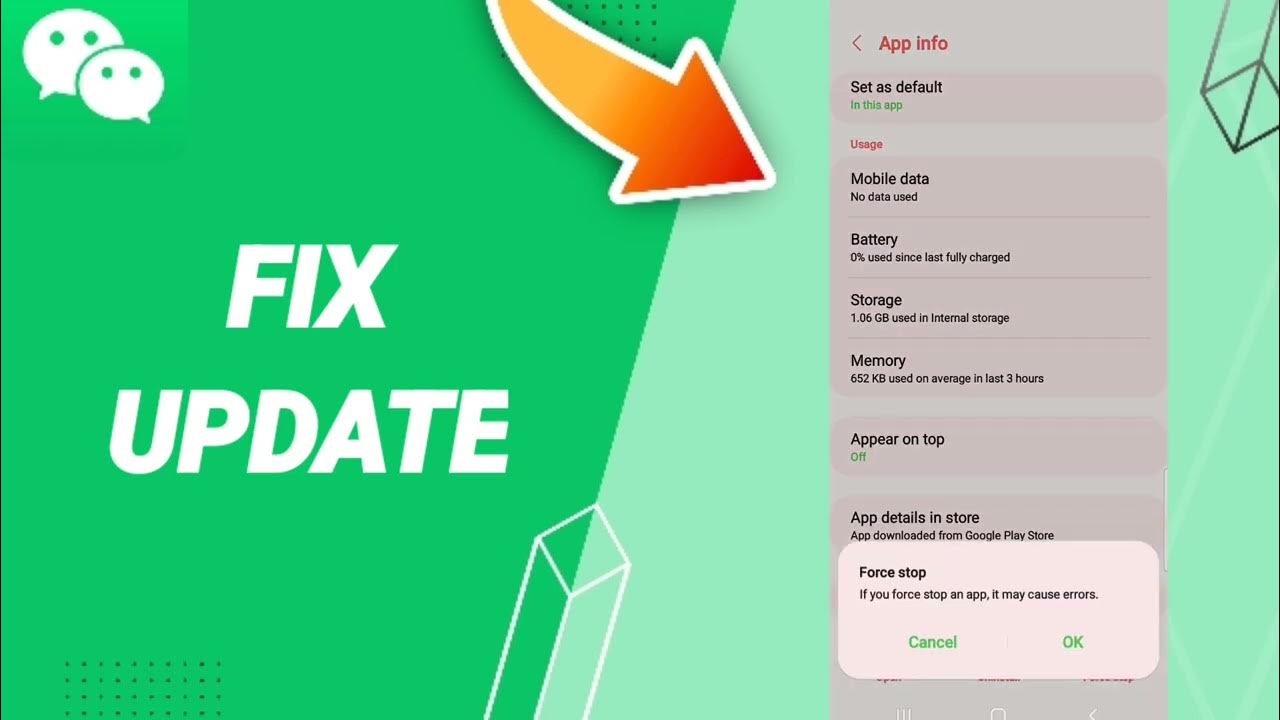 How To Fix Update On WeChat App - YouTube