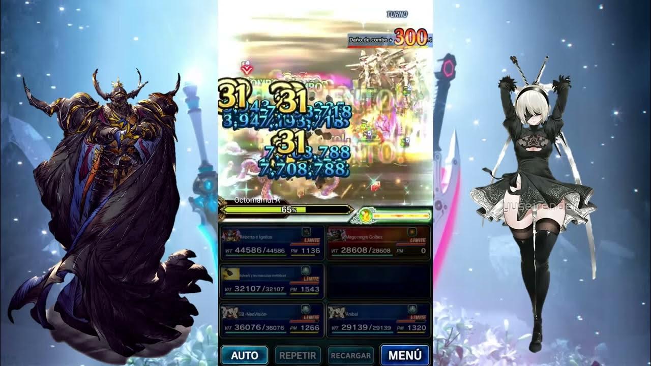 FFBE Octomammoth ADV, 7 Turns, All Misions, Symphony of the Lunarian!! - YouTube