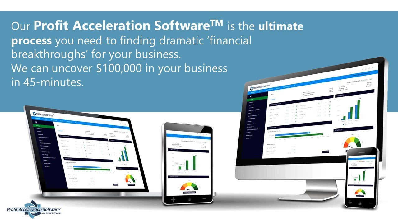 Profit Accelerator Software - YouTube