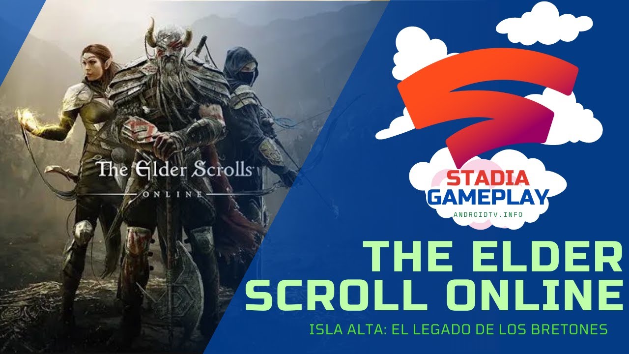 The Elder Scrolls Online #1. Stadia Gameplay 4K HDR. Prologo Isla Alta ...