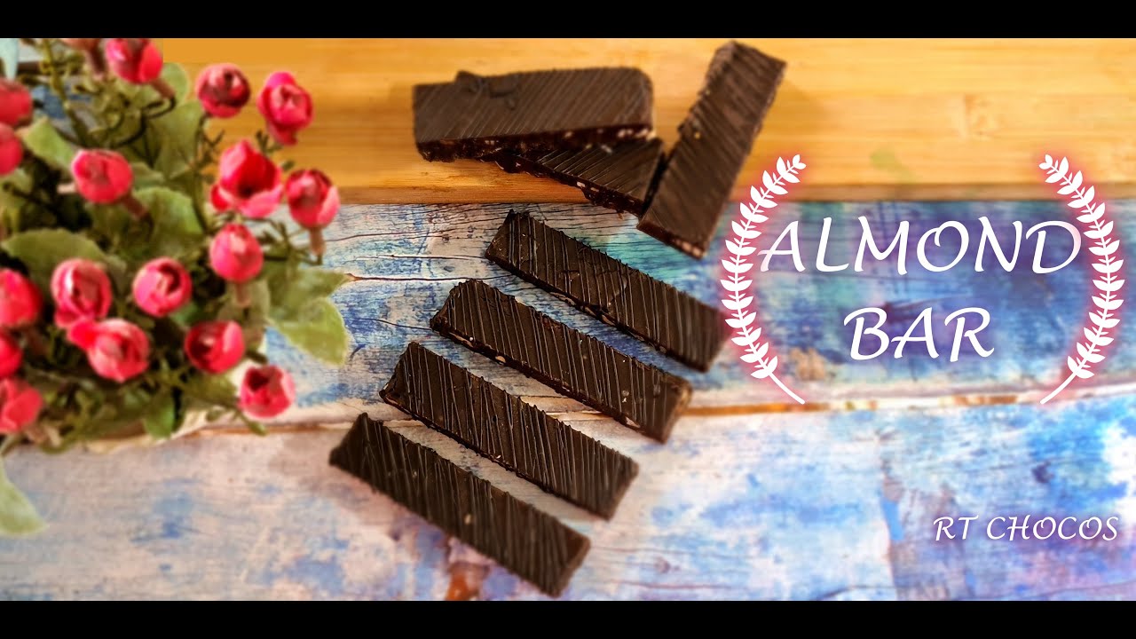 ALMOND BAR | Healthy Bar | Unique recipe - YouTube