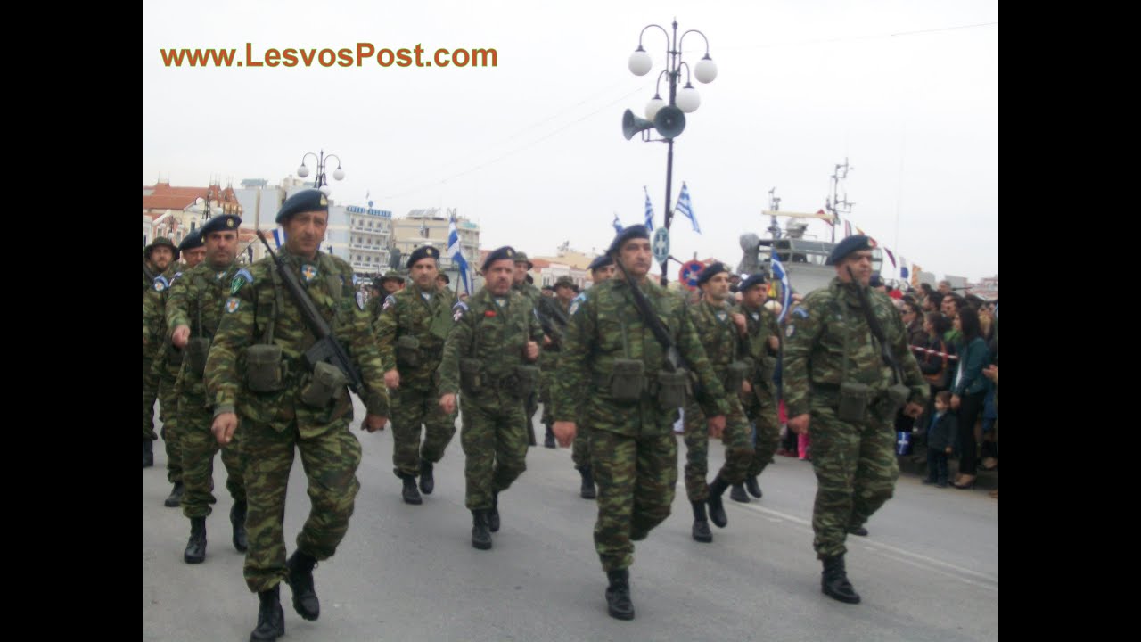 Στρατιωτικη παρελαση 25 Μαρτιου 2015 - YouTube