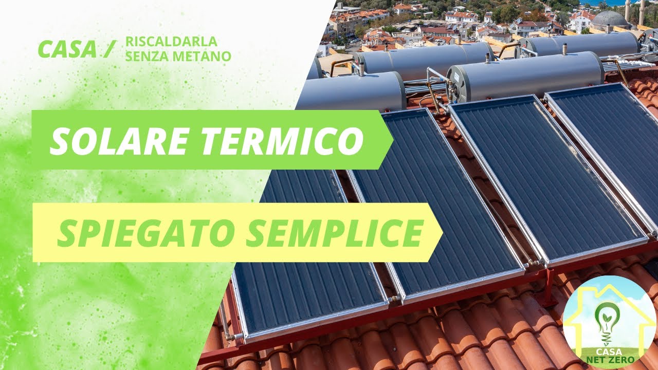Riscaldamento Solare Termico spiegato semplice - YouTube