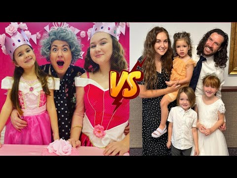 Ruby and Bonnie Family Vs Adley McBride Family || Real name and age ...
