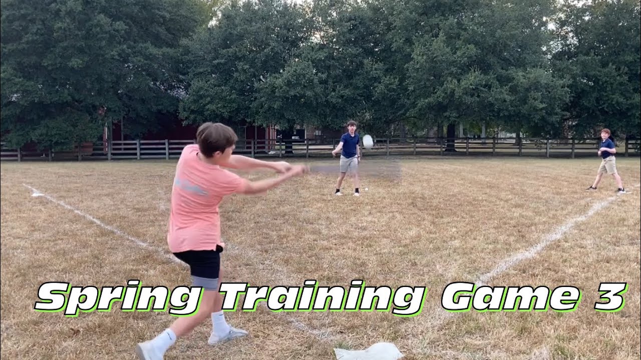 AWL Wiffle Ball | Spring Training Game 3 | Walk Off - YouTube