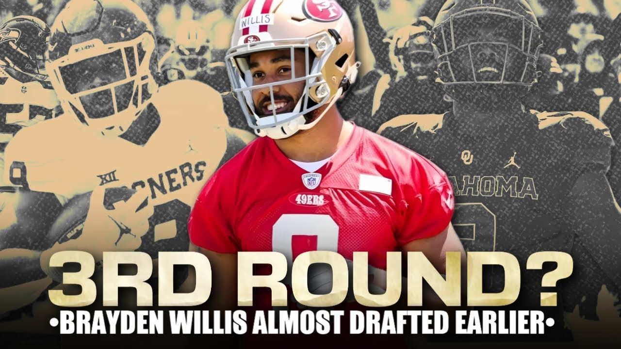 🤯 49ers were willing to draft Brayden Willis in the 3rd ROUND - YouTube