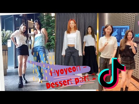 Hyoyeon - Dessert part 2 Tik Tok Dance challenge with SNSD Yuri, Red velvet Seulgi, and Kang Han ...