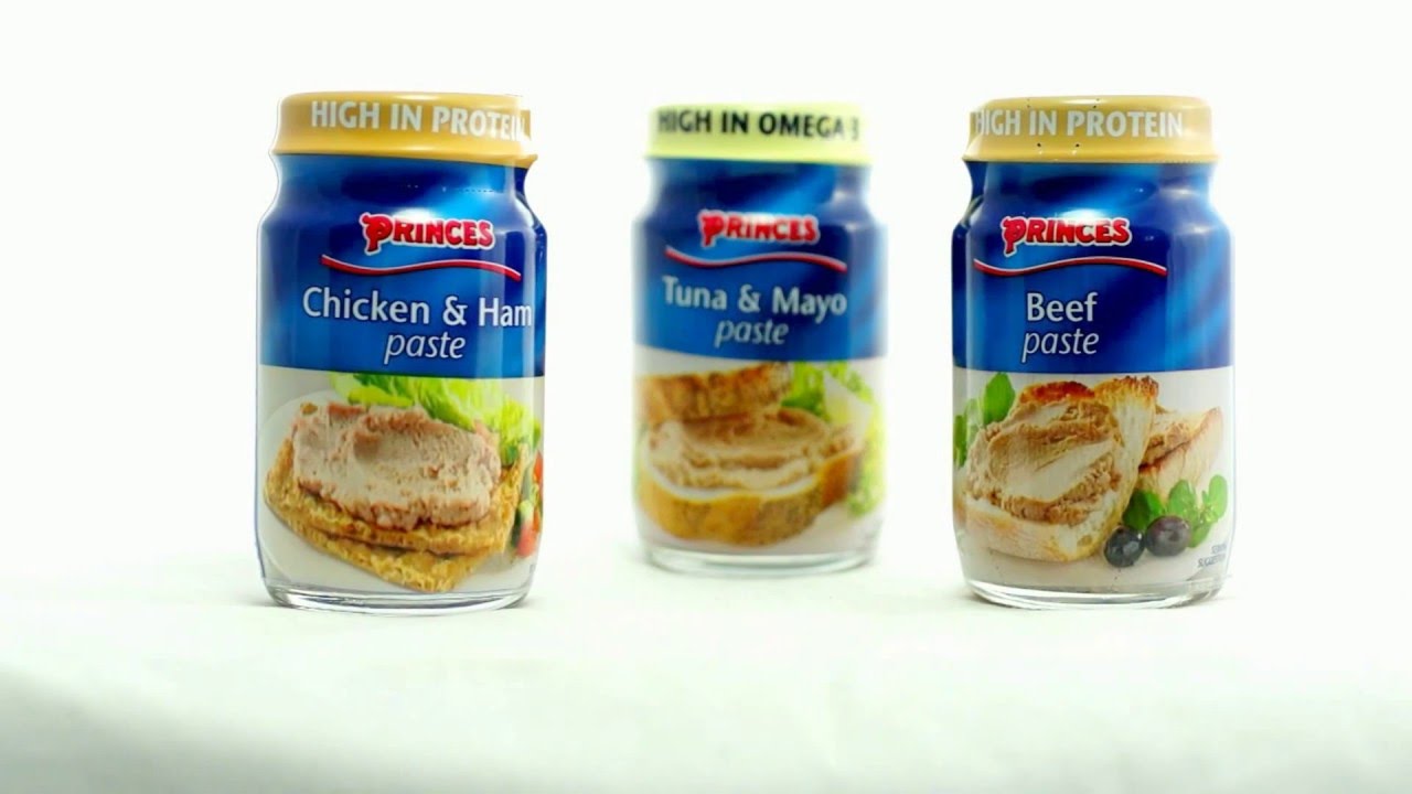 Princes Sandwich Spreads - YouTube