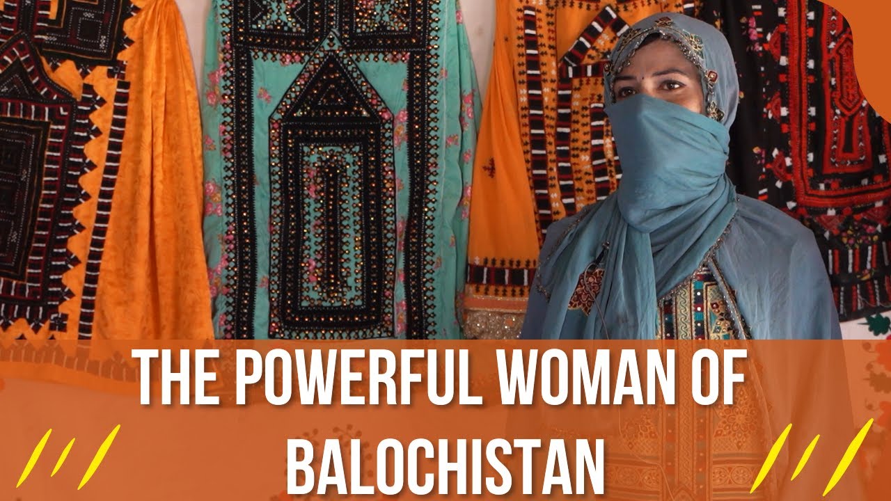The Powerful Woman of Balochistan | Traditional Balochi Dress | Colors ...