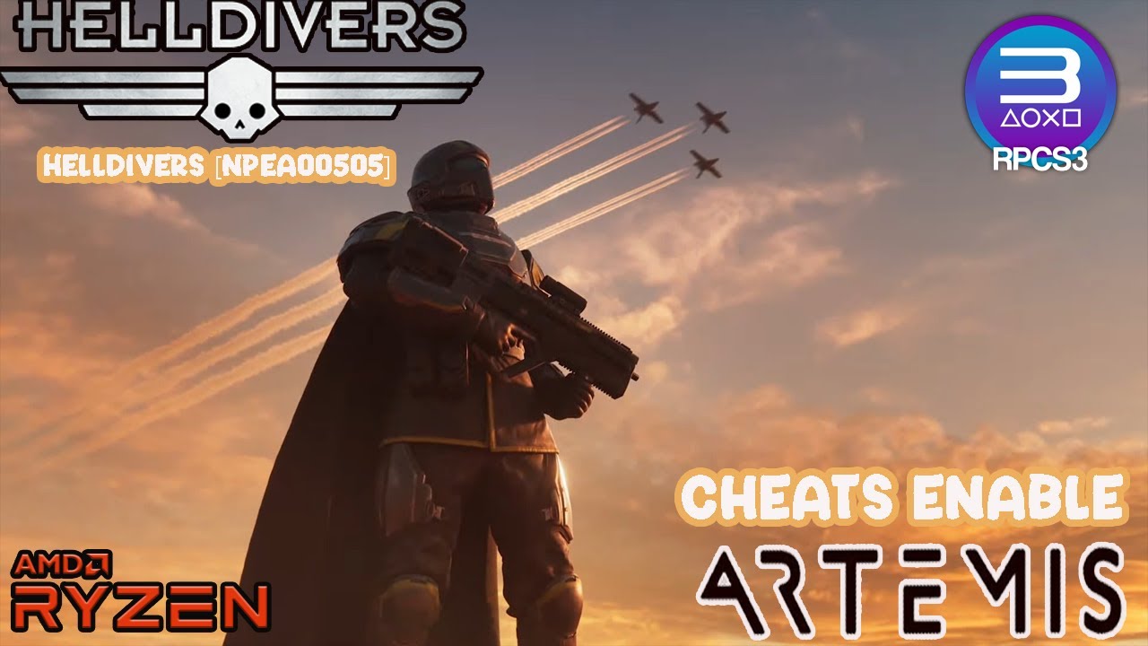Unleashing Hell in RPCS3: HELLDIVERS Gameplay with Artemis Cheats Unlocked - YouTube