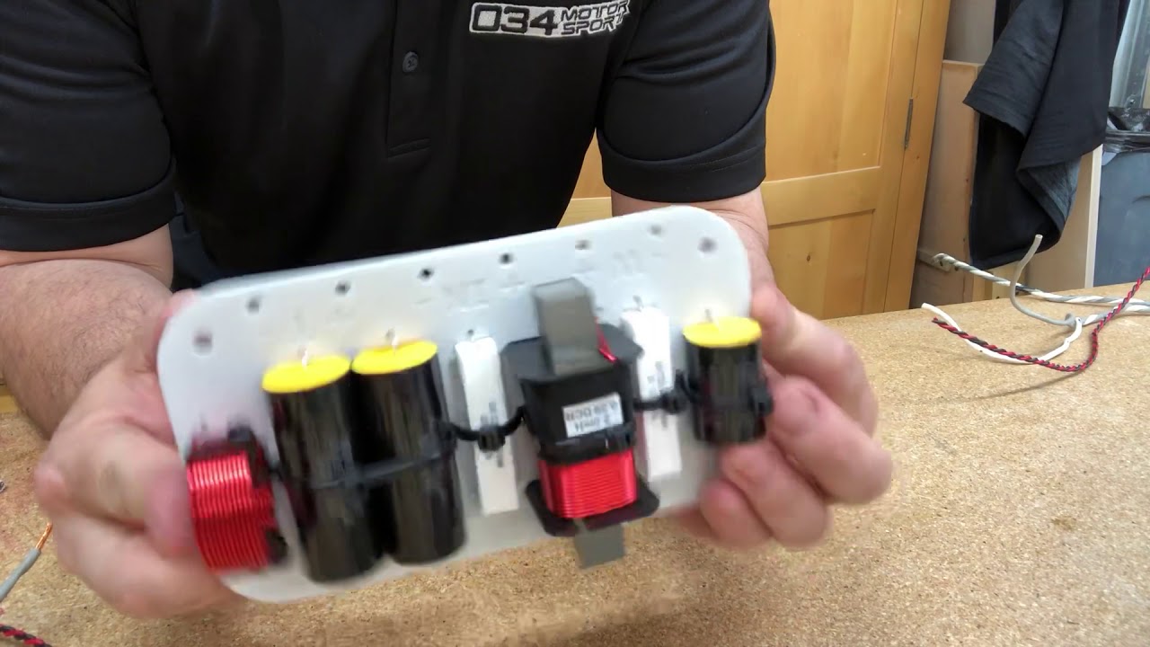 CSS P215 Speaker Kit Crossover Assembly - YouTube
