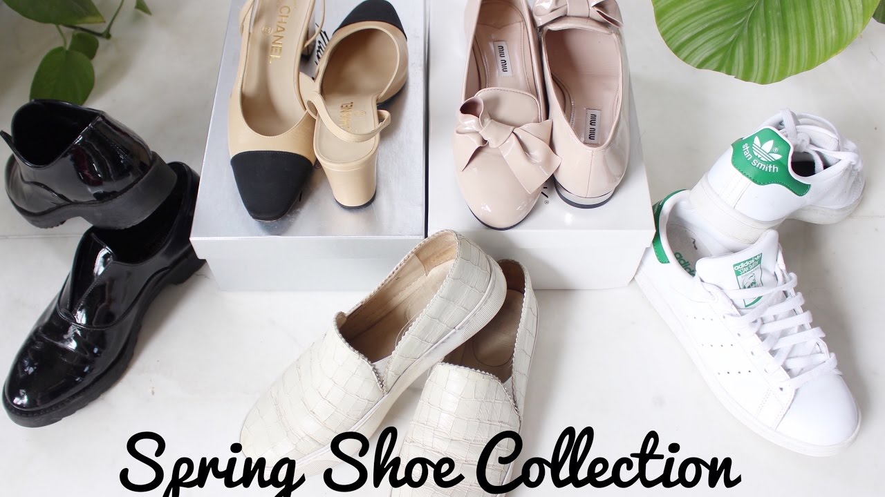 春天最爱的5双鞋子合集|spring shoe collection - YouTube