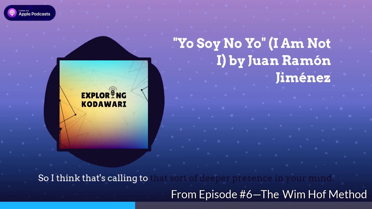 "Yo Soy No Yo"—The Poem That Defines Spirituality - YouTube