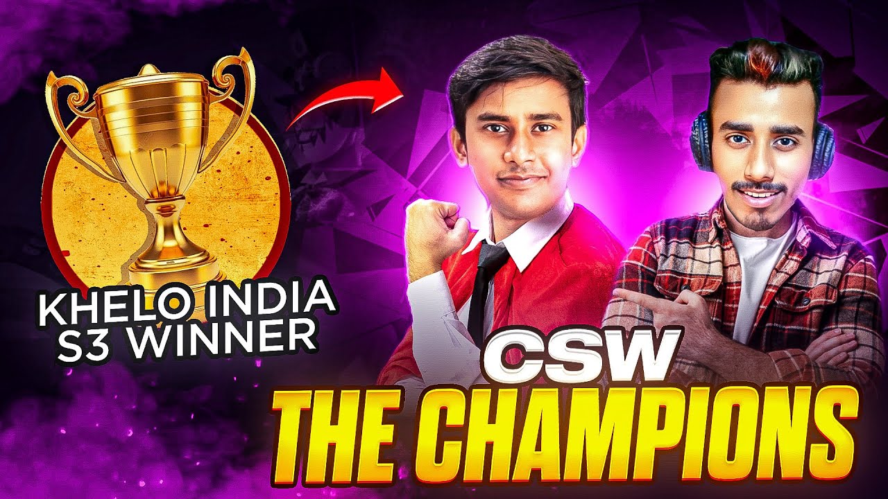 THE CHAMPIONS 🏆FIRST TROPHY FOR CSW 🔥 GRAND FINALS HIGHLIGHTS 🗿KHELO ...