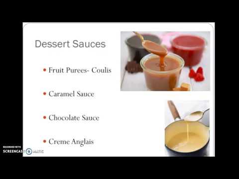 Introduction to Custards, Creams, Frozen Desserts, & Dessert Sauces ...