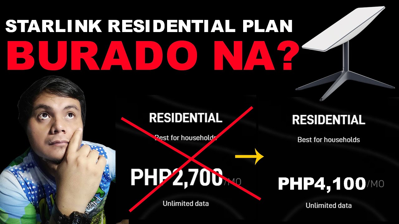 STARLINK RESIDENTIAL PLAN BILL TUMAAS NGA BA/ITO ANG BAGONG UPDATE NG ...