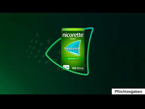 nicorette® Kaugummi – How to Use / Anwendung
