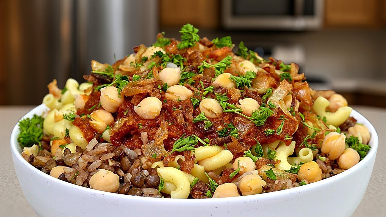 Kosheri Recipe: Egypt's National Dish Made Simple | The Egyptian Cook ...