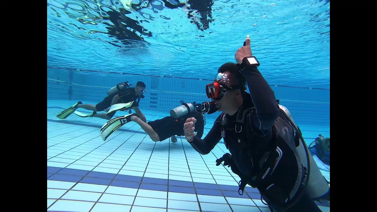 JCI Riam Pool Dive Team Building - YouTube