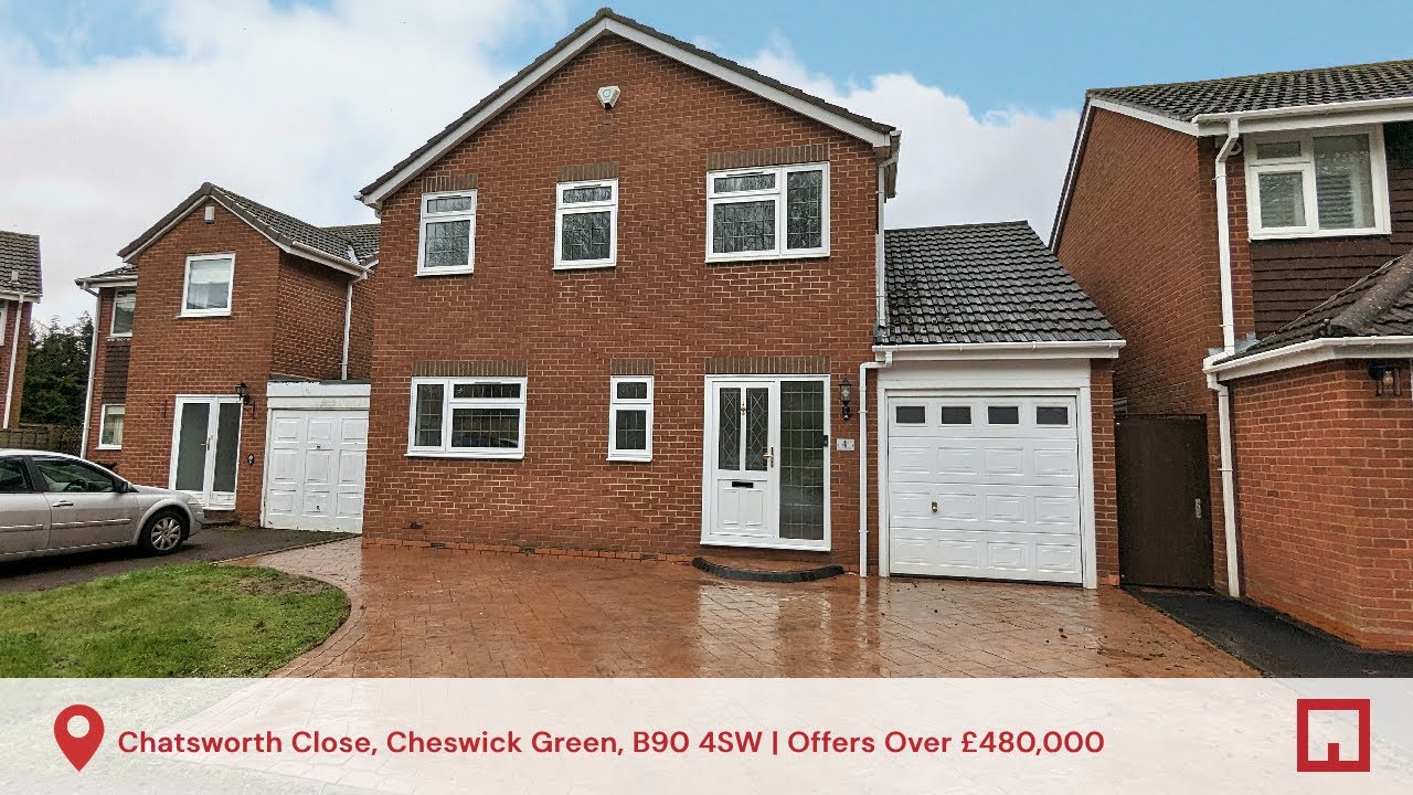 Virtual Viewing - Chatsworth Close, Cheswick Green, B90 4SW - YouTube