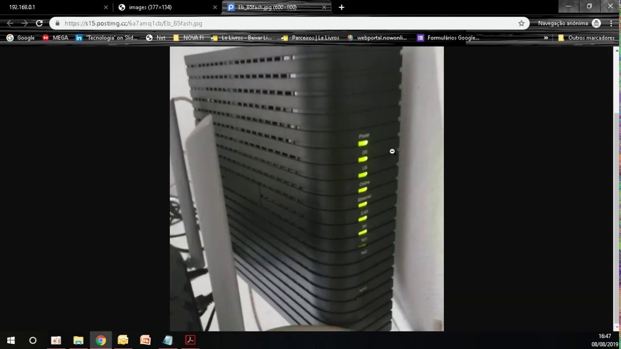 HUMAX HGB10R 02 LIB DE PORTAS, DMZ, DDNS - YouTube