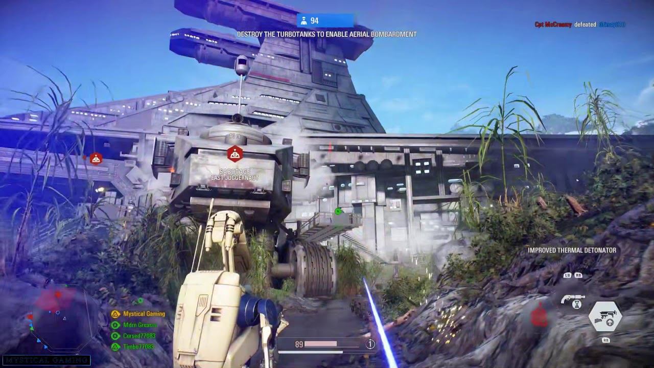 Star Wars Battlefront II - Galactic Assault - Kachirho Beach (Kashyyyk ...