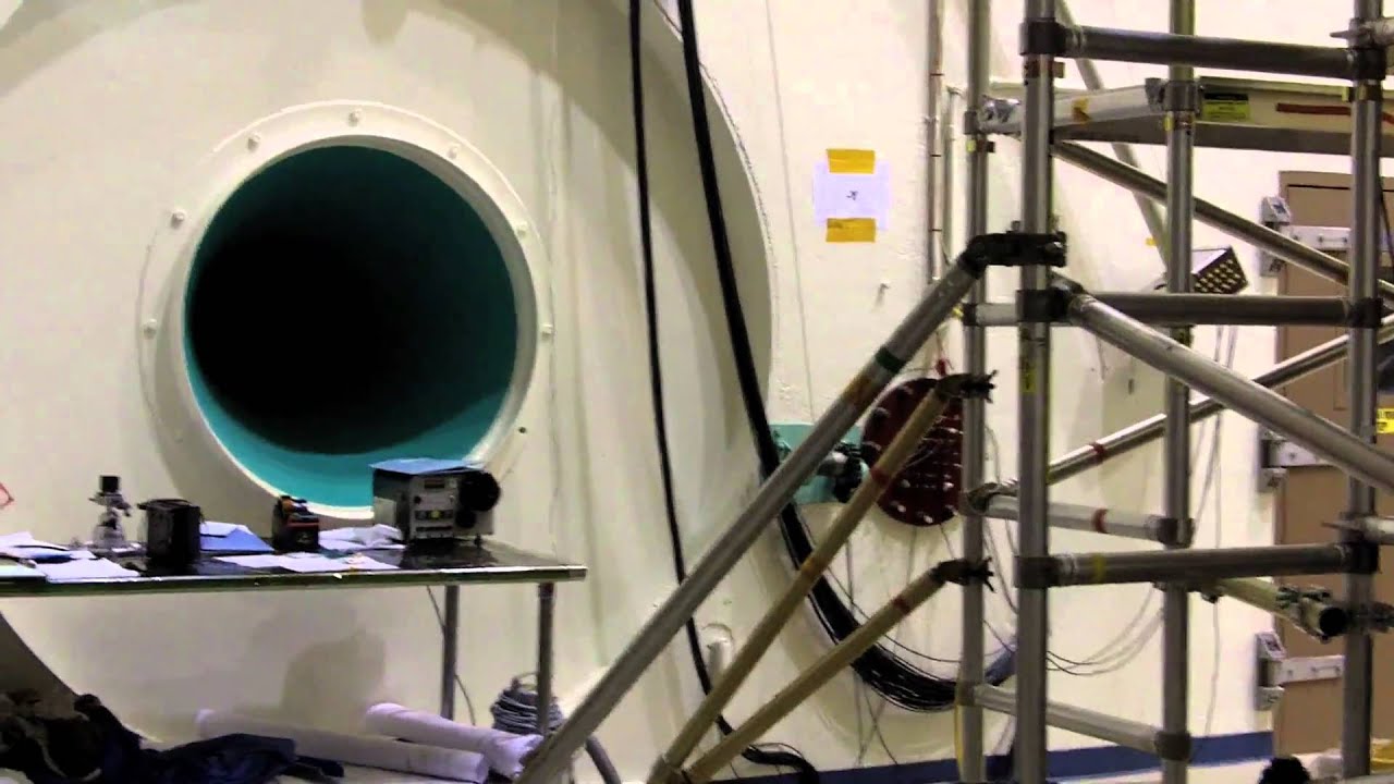 Acoustic Testing Chamber at NASA Goddard #tourntweet - YouTube