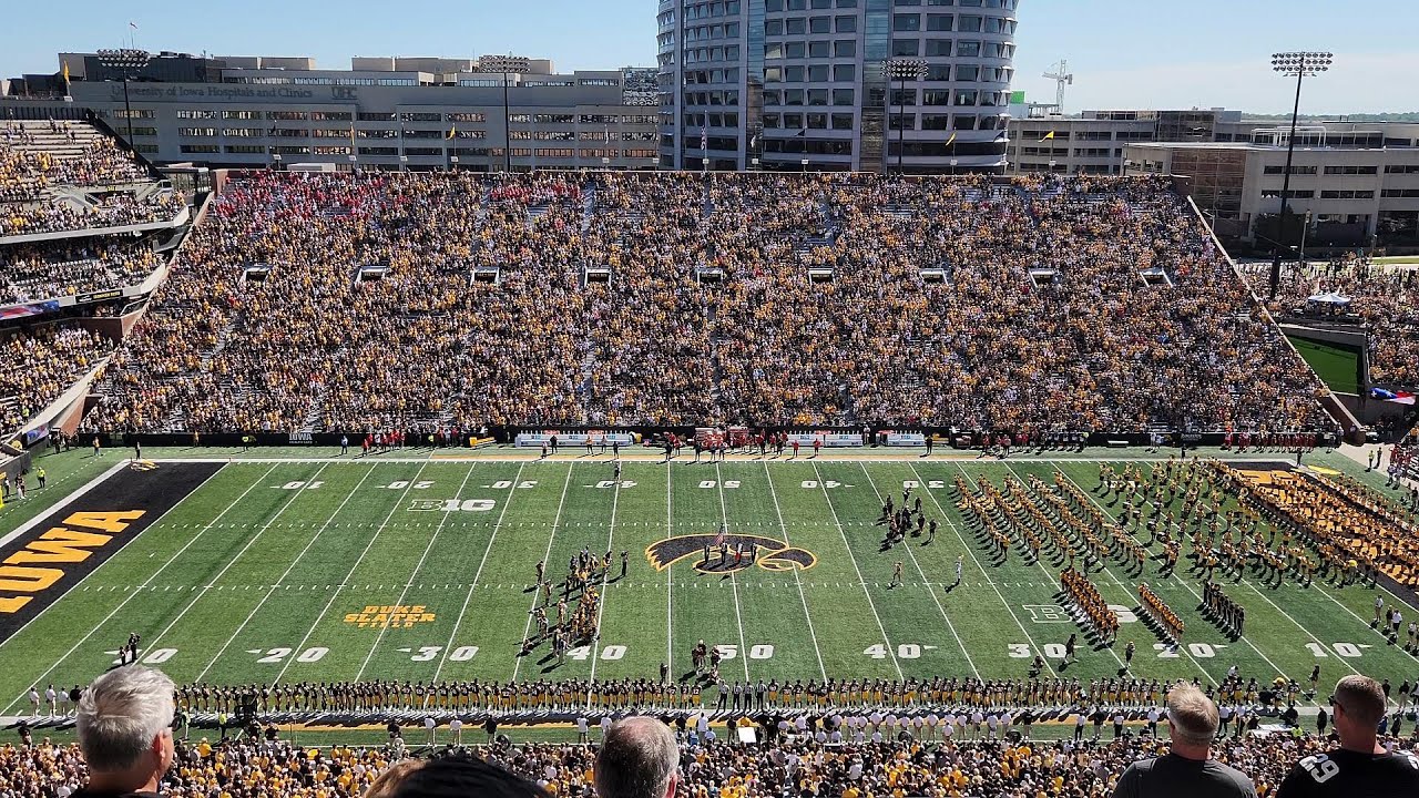 Kinnick Stadium (Home of the Iowa Hawkeyes) - YouTube