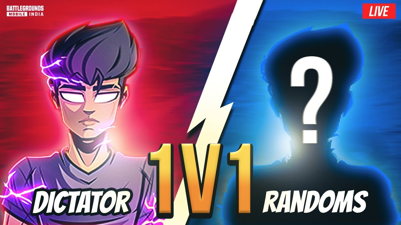UNLIMITED 1V1 TDM CUSTOM ROOMS | DICTATOR BGMI LIVE | #1v1tdmmatch ...