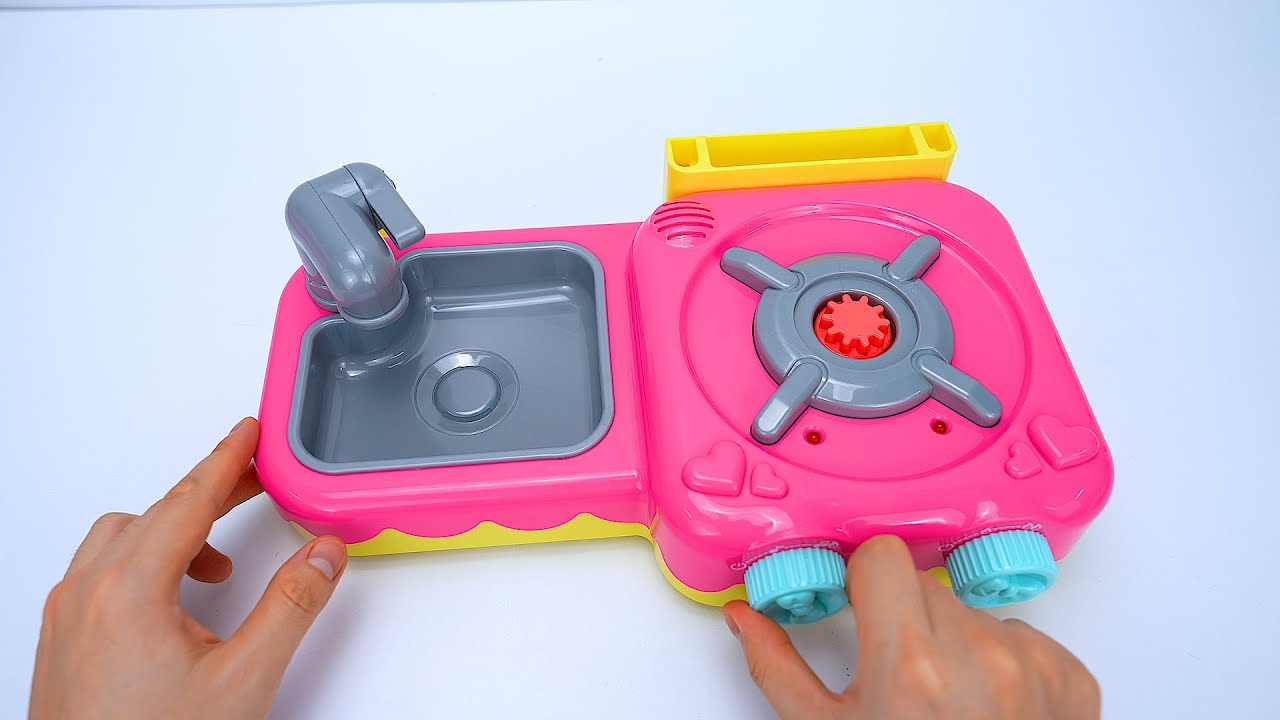 Ttolttoli's Talking Kitchen Set ASMR Satisfying with Unboxing No ...