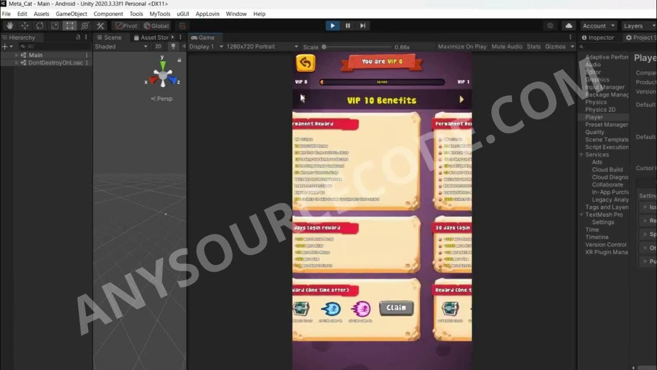 MetaCat - Cat Metaverse | Idle Kitty Tycoon Unity Game Source Code #unity #unity3d #unitydev ...