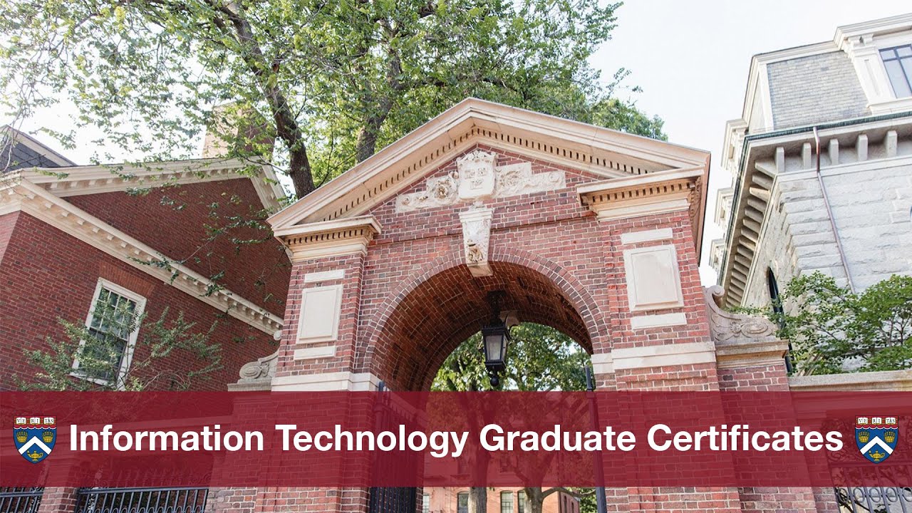 Information Technology Graduate Certificates - YouTube