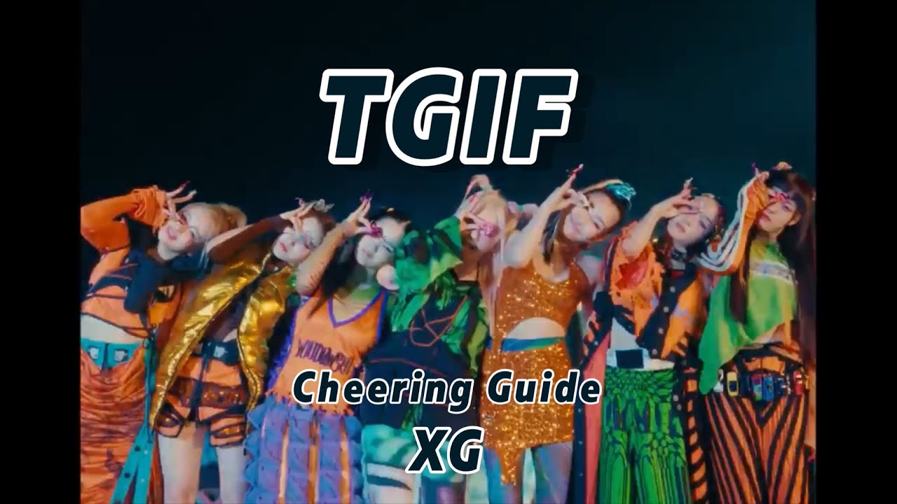 XGｰTGIF (掛け声/Cheering Guide) - YouTube