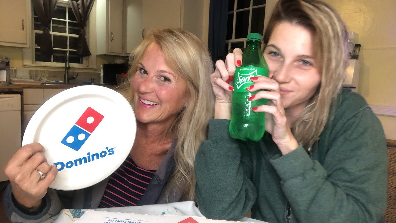 Does Dominos Pizza Make YOU BURP ? Mukbang - YouTube