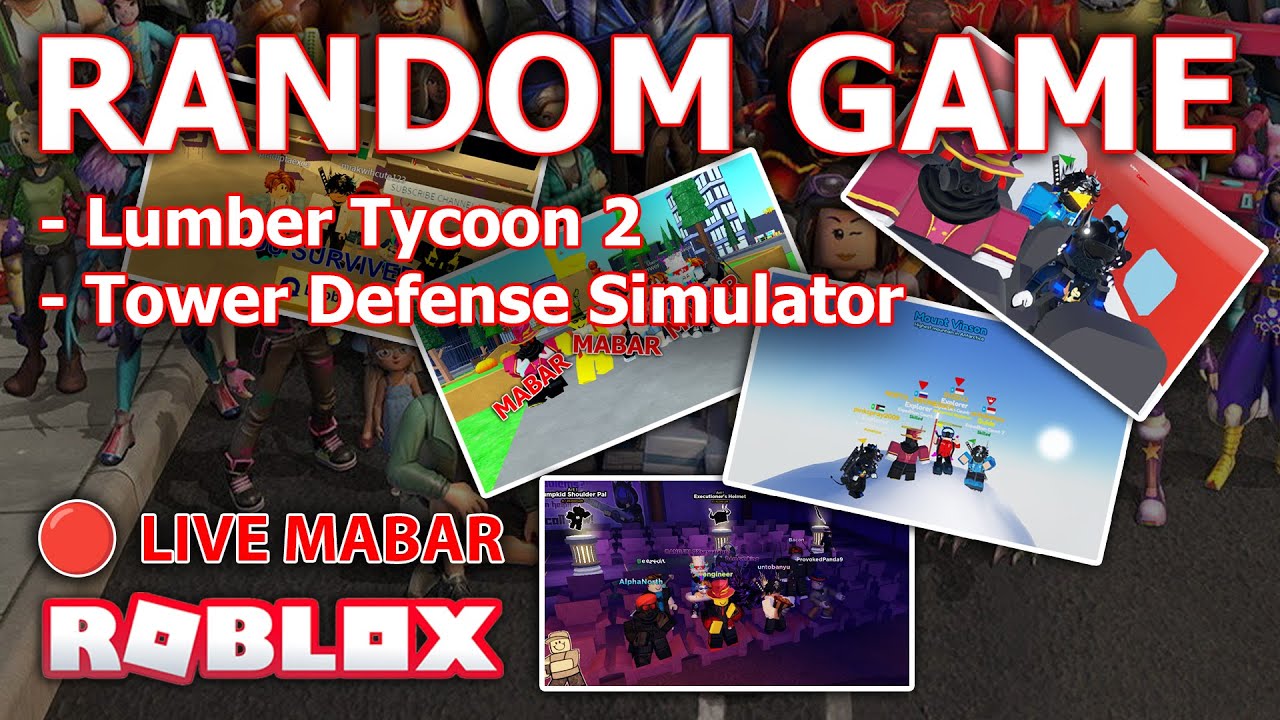 Live Mabar Random Game Roblox | Pagi 21 Dec 2023 - YouTube