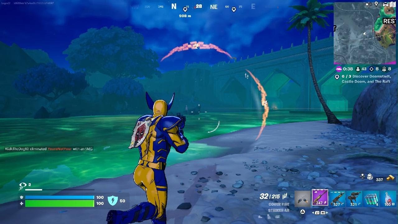 Fortnite back at it - YouTube