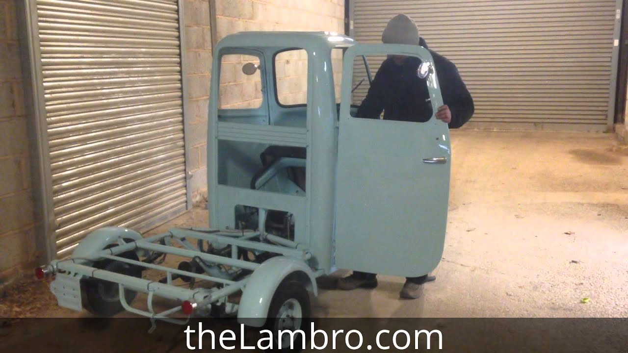 Lambro - Lambretta FDC Three-wheeler - First Run!!! at theLambro.com ...