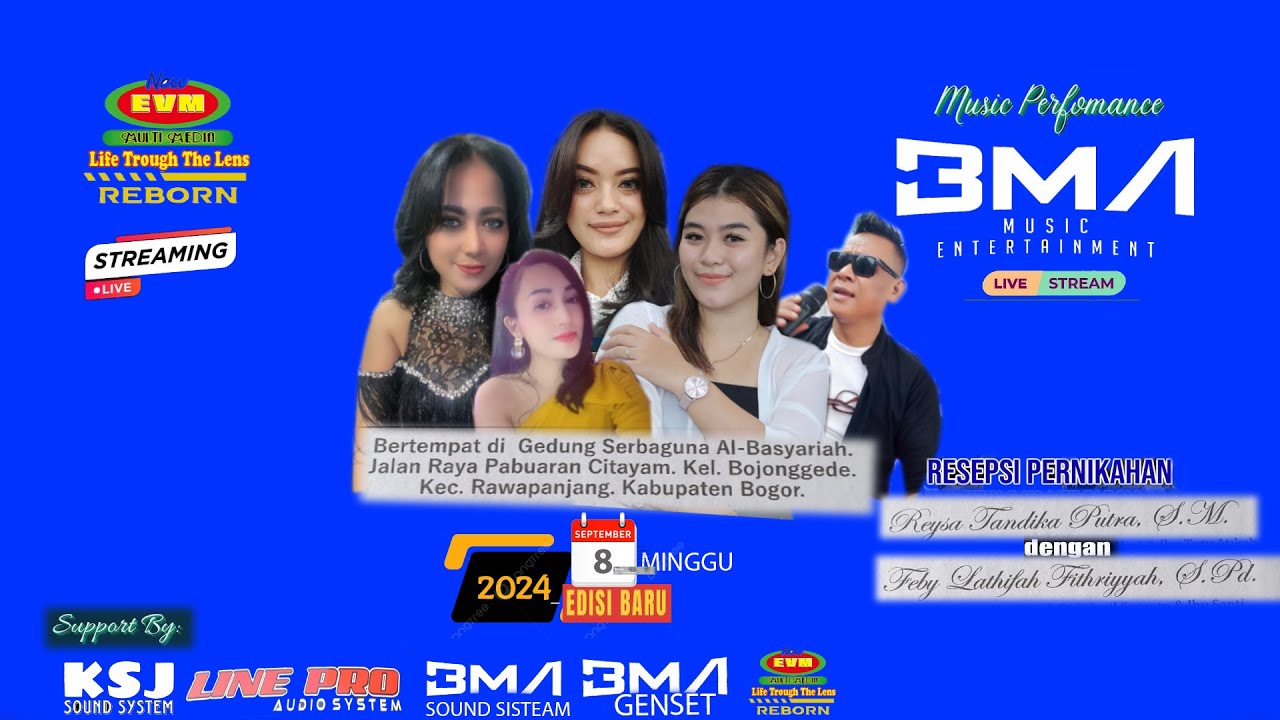 LIVE STREAMING BMA MUSIC EDISI MINGGU 8 SEP 2024 - YouTube