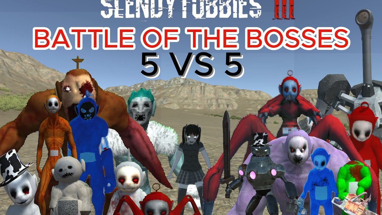 What a great final! | SLENDYTUBBIES 3 BATTLE OF THE BOSSES 5 VS 5 RETRO ...