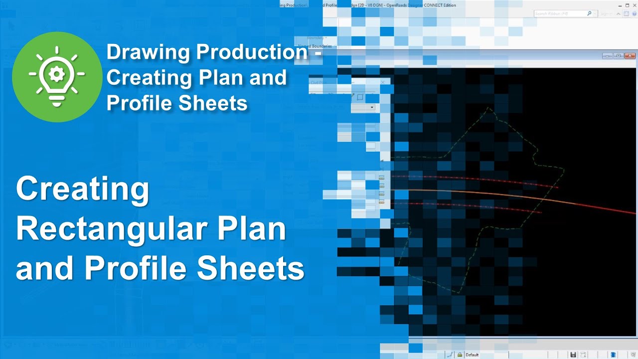 04 Creating Rectangular Plan and Profile Sheets - YouTube
