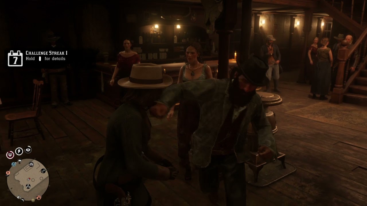 Red Dead Redemption Bar fight - YouTube