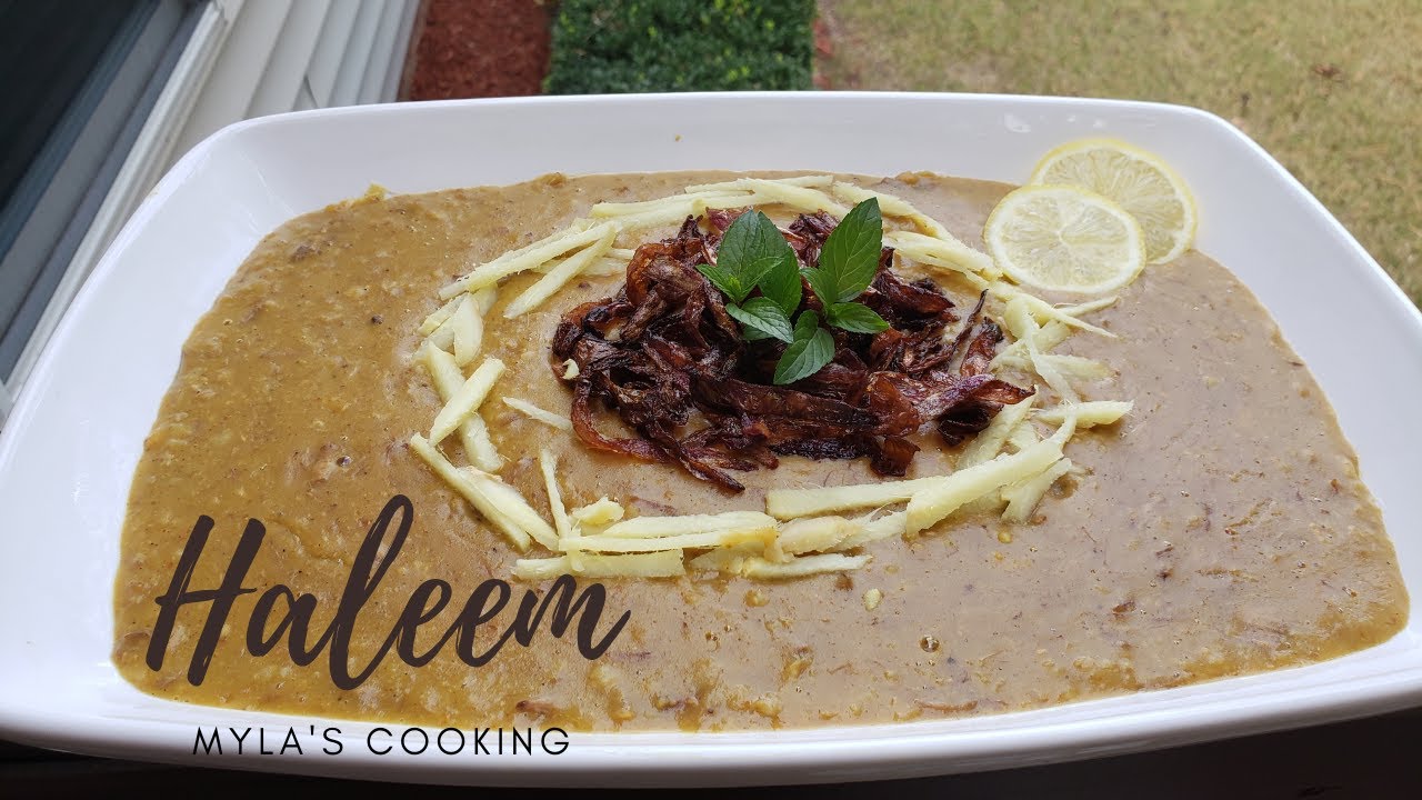 Instant Pot Shahi Haleem | Myla's cooking - YouTube