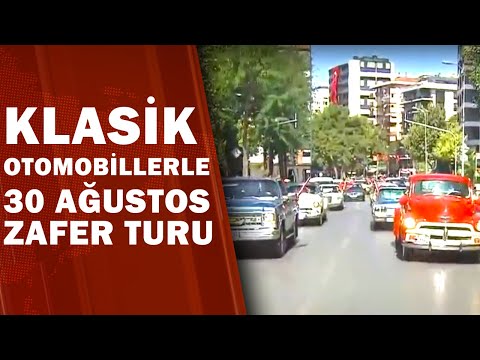 Klasik Otomobiller İle Zafer Turu! | A Haber