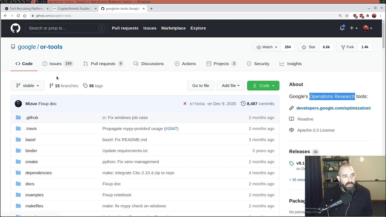 Google OR-Tools for Constraint Programming - YouTube