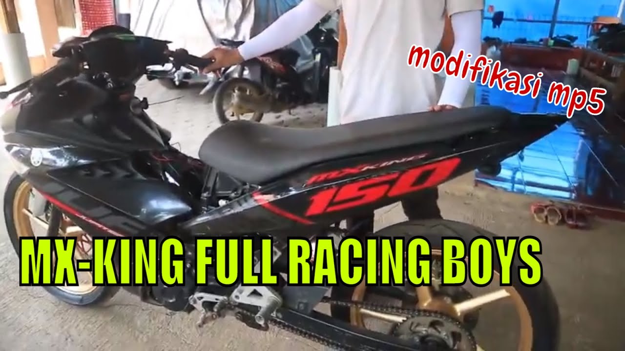 REVIEW YAMAHA MX-KING MODIFIKASI ROAD RACE || MP5 #otomotif - YouTube